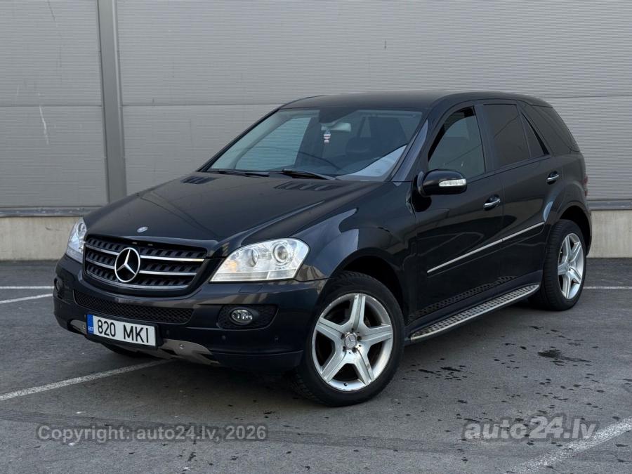Black Mercedes-Benz M-Class 2006 in Tartu, with an engine capacity of 3.00 L and mileage of 275 thousand km for 5500 €, photo 1 on AUTOMOTO.COM.LV