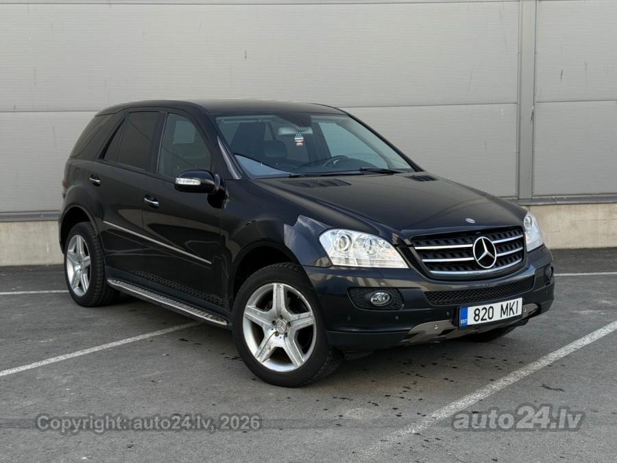 Black Mercedes-Benz M-Class 2006 in Tartu, with an engine capacity of 3.00 L and mileage of 275 thousand km for 5500 €, photo 4 on AUTOMOTO.COM.LV