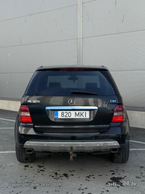 Black Mercedes-Benz M-Class 2006 in Tartu, with an engine capacity of 3.00 L and mileage of 275 thousand km for 5500 €, photo 6 on AUTOMOTO.COM.LV