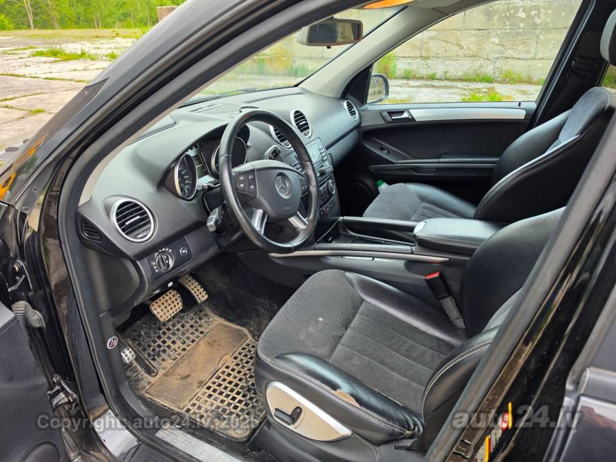 Melns Mercedes-Benz M-Class 2006 Tallina, ar dzinēja tilpumu 3.50 L un nobraukumu 255 tūkst. km par 4500 €, foto 6 vietnē AUTOMOTO.COM.LV
