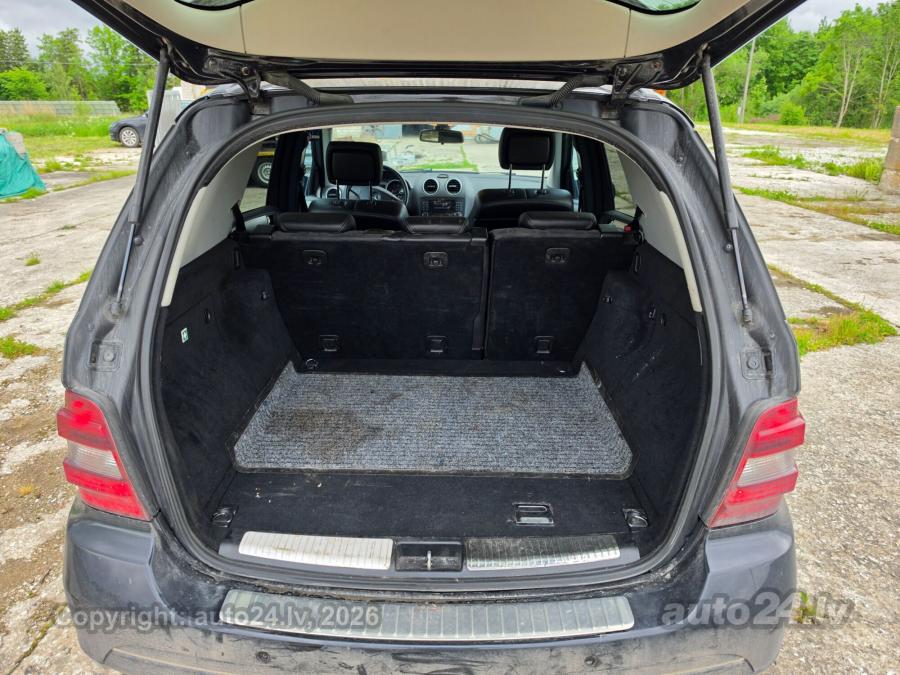 Melns Mercedes-Benz M-Class 2006 Tallina, ar dzinēja tilpumu 3.50 L un nobraukumu 255 tūkst. km par 4500 €, foto 11 vietnē AUTOMOTO.COM.LV