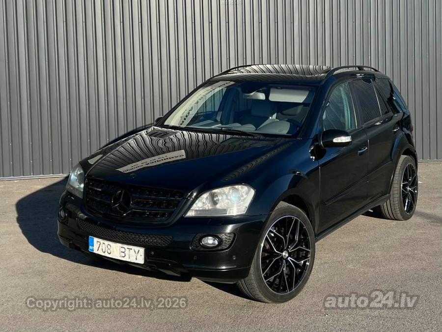 Melns Mercedes-Benz M-Class 2006 Tallina, ar dzinēja tilpumu 3.00 L un nobraukumu 423 tūkst. km par 4999 €, foto 1 vietnē AUTOMOTO.COM.LV