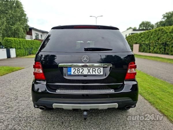 Black Mercedes-Benz M-Class 2006 in Tallinn, with an engine capacity of 3.00 L and mileage of 244 thousand km for 7500 €, photo 7 on AUTOMOTO.COM.LV