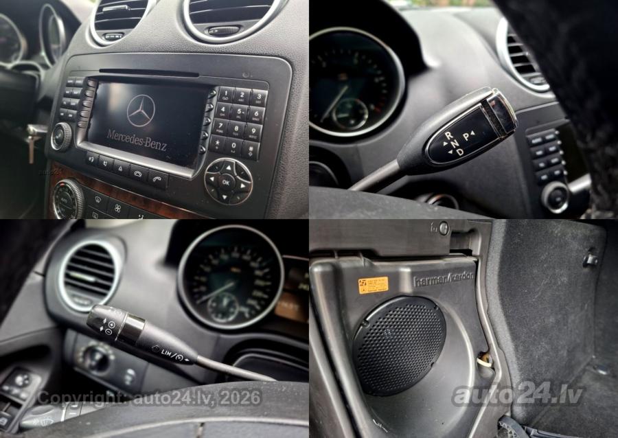 Melns Mercedes-Benz M-Class 2006 Tallina, ar dzinēja tilpumu 3.00 L un nobraukumu 244 tūkst. km par 7500 €, foto 20 vietnē AUTOMOTO.COM.LV