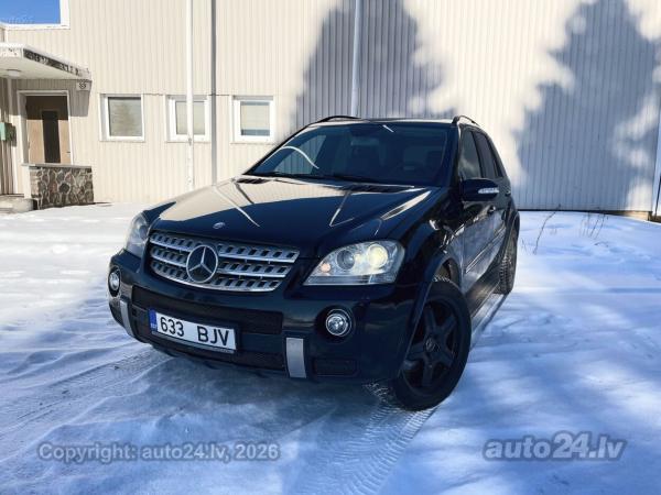 Melns Mercedes-Benz M-Class 2007 Pērnava, ar dzinēja tilpumu 4.00 L un nobraukumu 403 tūkst. km par 5800 €, foto 1 vietnē AUTOMOTO.COM.LV