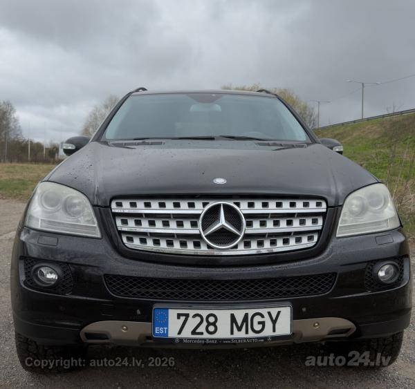 Black Mercedes-Benz M-Class 2007 in Tallinn, with an engine capacity of 3.00 L and mileage of 293 thousand km for 4900 €, photo 1 on AUTOMOTO.COM.LV