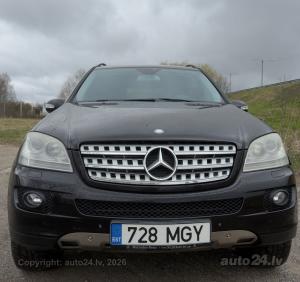 Black Mercedes-Benz M-Class 2007 in Tallinn, with an engine capacity of 3.00 L and mileage of 293 thousand km for 4900 €, photo  on AUTOMOTO.COM.LV
