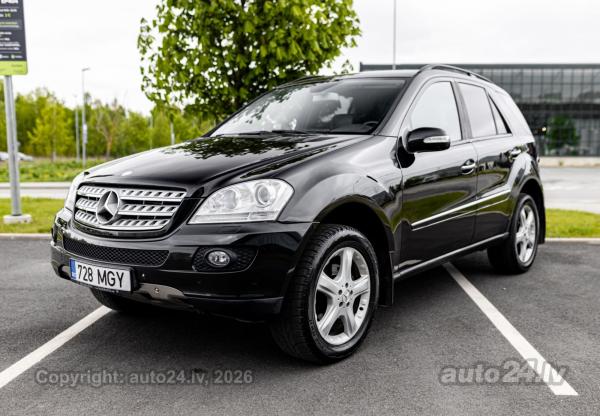 Black Mercedes-Benz M-Class 2007 in Tallinn, with an engine capacity of 3.00 L and mileage of 290 thousand km for 5200 €, photo 2 on AUTOMOTO.COM.LV