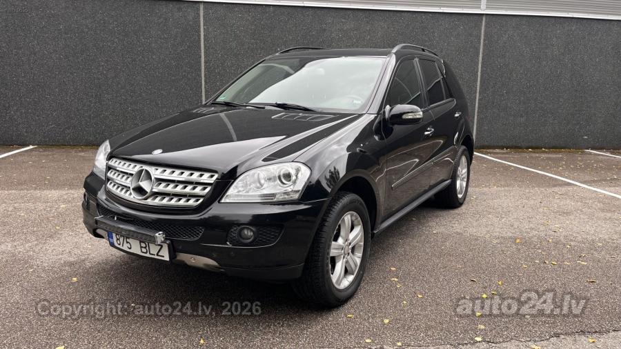 Black Mercedes-Benz M-Class 2007 in Parnu, with an engine capacity of 3.00 L and mileage of 365 thousand km for 4999 €, photo 3 on AUTOMOTO.COM.LV