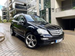 Melns Mercedes-Benz M-Class 2008 Tartu, ar dzinēja tilpumu 3.00 L un nobraukumu 0 tūkst. km par 4799 €, foto  vietnē AUTOMOTO.COM.LV