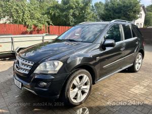 Black Mercedes-Benz M-Class 2009 in Tallinn, with an engine capacity of 3.00 L and mileage of 401 thousand km for 4500 €, photo  on AUTOMOTO.COM.LV