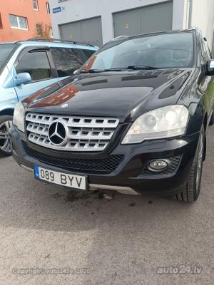 Black Mercedes-Benz M-Class 2010 in Tallinn, with an engine capacity of 3.00 L and mileage of 320 thousand km for 8000 €, photo  on AUTOMOTO.COM.LV