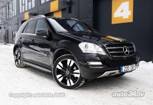 Black Mercedes-Benz M-Class 2011 in Tallinn, with an engine capacity of 4.00 L and mileage of 285 thousand km for 8999 €, photo  on AUTOMOTO.COM.LV