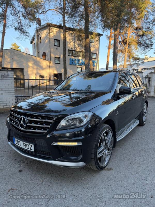 Black Mercedes-Benz M-Class 2012 in Tallinn, with an engine capacity of 5.50 L and mileage of 265 thousand km for 28000 €, photo 1 on AUTOMOTO.COM.LV