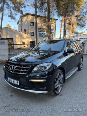 Melns Mercedes-Benz M-Class 2012 Tallina, ar dzinēja tilpumu 5.50 L un nobraukumu 265 tūkst. km par 28000 €, foto  vietnē AUTOMOTO.COM.LV