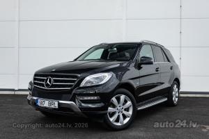 Black Mercedes-Benz M-Class 2012 in Tallinn, with an engine capacity of 3.00 L and mileage of 117 thousand km for 17900 €, photo  on AUTOMOTO.COM.LV