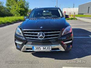 Black Mercedes-Benz M-Class 2012 in Tallinn, with an engine capacity of 3.50 L and mileage of 146 thousand km for 17900 €, photo 5 on AUTOMOTO.COM.LV