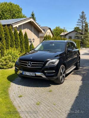 Black Mercedes-Benz M-Class 2014 in Jurmala, with an engine capacity of 2.20 L and mileage of 251 thousand km for 15500 €, photo  on AUTOMOTO.COM.LV