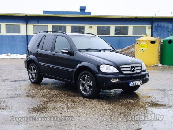 Melns Mercedes-Benz M-Class 2004 Tartu, ar dzinēja tilpumu 2.70 L un nobraukumu 395 tūkst. km par 3300 €, foto 1 vietnē AUTOMOTO.COM.LV