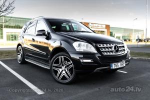 Black Mercedes-Benz M-Class 2010 in Tallinn, with an engine capacity of 3.00 L and mileage of 268 thousand km for 8490 €, photo  on AUTOMOTO.COM.LV