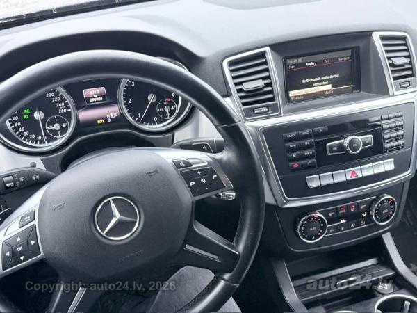 Melns Mercedes-Benz M-Class 2014 Jehvi, ar dzinēja tilpumu 3.00 L un nobraukumu 290 tūkst. km par 15000 €, foto 11 vietnē AUTOMOTO.COM.LV