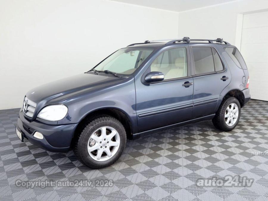 Blue Mercedes-Benz M-Class 2002 in Tallinn, with an engine capacity of 2.70 L and mileage of 453 thousand km for 2299 €, photo 2 on AUTOMOTO.COM.LV