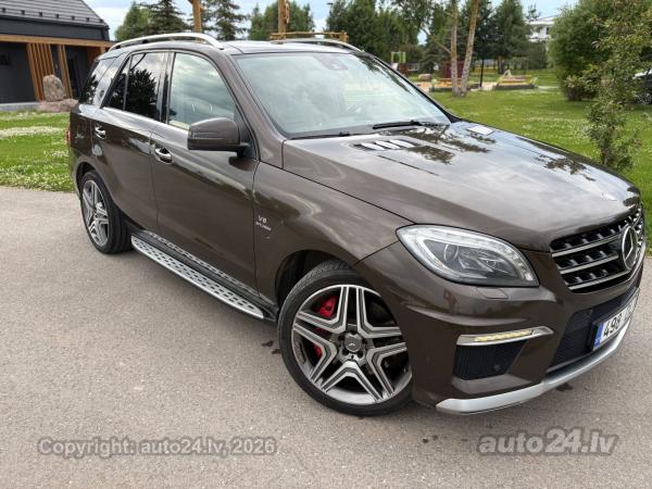 Brown Mercedes-Benz M-Class 2013 in Tallinn, with an engine capacity of 5.50 L and mileage of 240 thousand km for 26990 €, photo 4 on AUTOMOTO.COM.LV