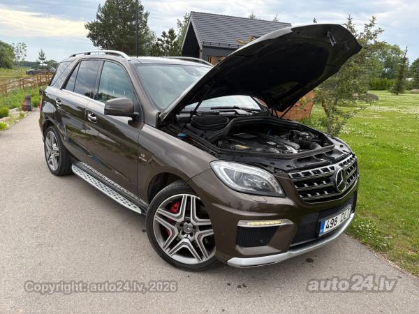 Brown Mercedes-Benz M-Class 2013 in Tallinn, with an engine capacity of 5.50 L and mileage of 240 thousand km for 26990 €, photo 6 on AUTOMOTO.COM.LV