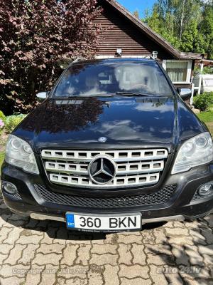 Brown Mercedes-Benz M-Class 2008 in Rapla, with an engine capacity of 3.00 L and mileage of 321 thousand km for 7500 €, photo  on AUTOMOTO.COM.LV