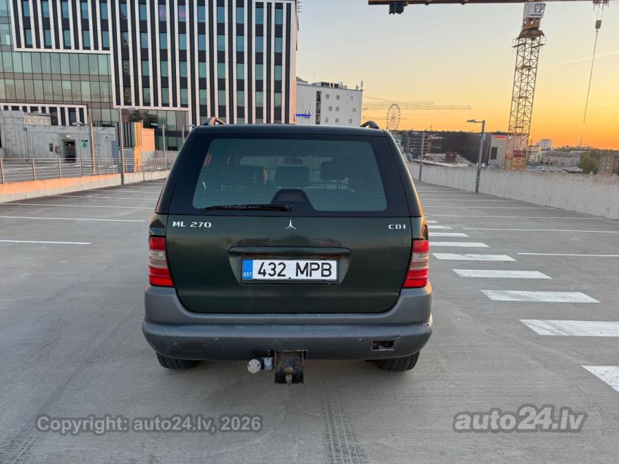 Mercedes-Benz M-Class 2000 in Tallinn, with an engine capacity of 2.70 L and mileage of 339 thousand km for 1800 €, photo 5 on AUTOMOTO.COM.LV