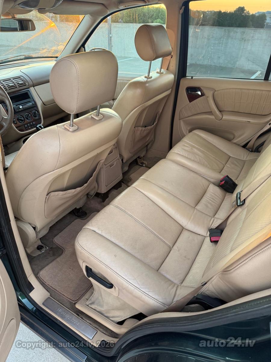 Mercedes-Benz M-Class 2000 in Tallinn, with an engine capacity of 2.70 L and mileage of 339 thousand km for 1800 €, photo 9 on AUTOMOTO.COM.LV