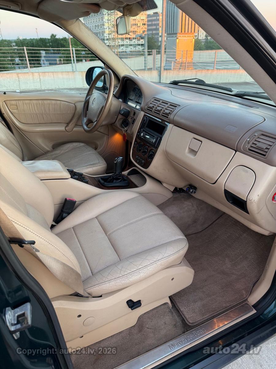 Mercedes-Benz M-Class 2000 in Tallinn, with an engine capacity of 2.70 L and mileage of 339 thousand km for 1800 €, photo 14 on AUTOMOTO.COM.LV