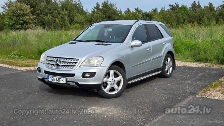 Grey Mercedes-Benz M-Class 2005 in Kuressaare, with an engine capacity of 3.50 L and mileage of 245 thousand km for 6000 €, photo 1 on AUTOMOTO.COM.LV