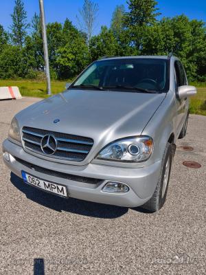 Grey Mercedes-Benz M-Class 2005 in Tallinn, with an engine capacity of 2.70 L and mileage of 242 thousand km for 4250 €, photo  on AUTOMOTO.COM.LV