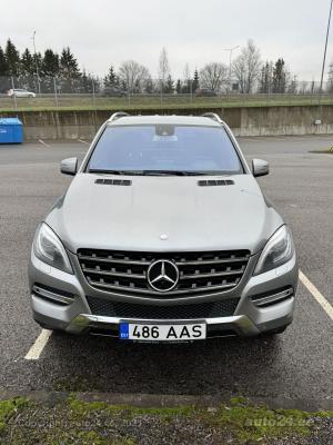 Grey Mercedes-Benz M-Class 2013 in Tallinn, with an engine capacity of 3.00 L and mileage of 370 thousand km for 18000 €, photo  on AUTOMOTO.COM.LV