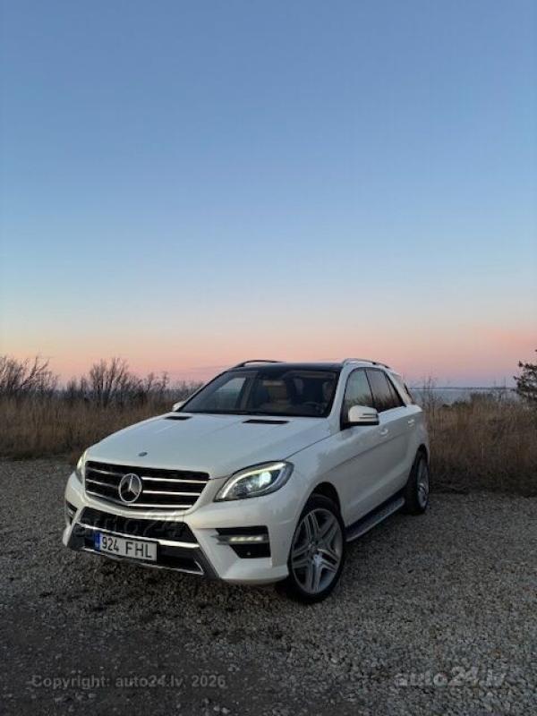 Balts Mercedes-Benz M-Class 2013 Tallina, ar dzinēja tilpumu 3.00 L un nobraukumu 0 tūkst. km par 17000 €, foto 1 vietnē AUTOMOTO.COM.LV