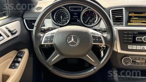 Black Mercedes-Benz ML 250 2012 in Liepaja, with an engine capacity of 2.20 L and mileage of 220 thousand km for 14650 €, photo 14 on AUTOMOTO.COM.LV