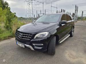 Black Mercedes-Benz ML 250 2013 in Klaipeda, with an engine capacity of 2.14 L and mileage of 360 thousand km for 12000 €, photo  on AUTOMOTO.COM.LV