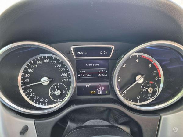 Black Mercedes-Benz ML 250 2013 in Klaipeda, with an engine capacity of 2.14 L and mileage of 360 thousand km for 12000 €, photo 10 on AUTOMOTO.COM.LV