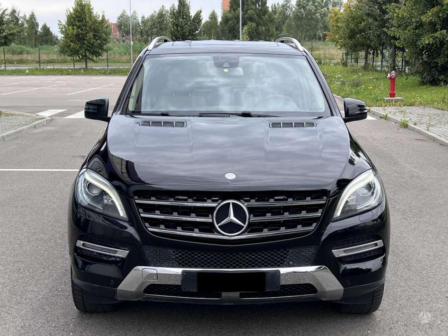 Melns Mercedes-Benz ML 250 2014 Klaipėda, ar dzinēja tilpumu 2.14 L un nobraukumu 278 tūkst. km par 10500 €, foto 5 vietnē AUTOMOTO.COM.LV