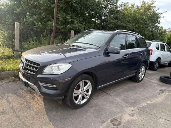 Pelēks Mercedes-Benz ML 250 2013 Šauļi, ar dzinēja tilpumu 2.14 L un nobraukumu 290 tūkst. km par 6700 €, foto 1 vietnē AUTOMOTO.COM.LV