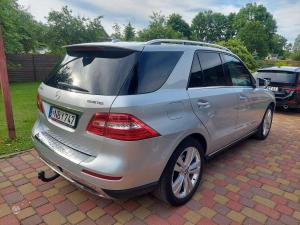 Pelēks Mercedes-Benz ML 250 2014 Kupiškis, ar dzinēja tilpumu 2.14 L un nobraukumu 277 tūkst. km par 12750 €, foto 5 vietnē AUTOMOTO.COM.LV
