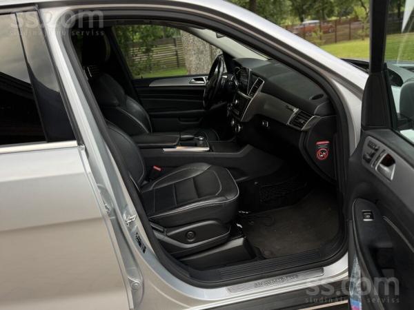 Grey Mercedes-Benz ML 250 2014 in Jurmala, with an engine capacity of 2.20 L and mileage of 0 thousand km for 13350 €, photo 7 on AUTOMOTO.COM.LV