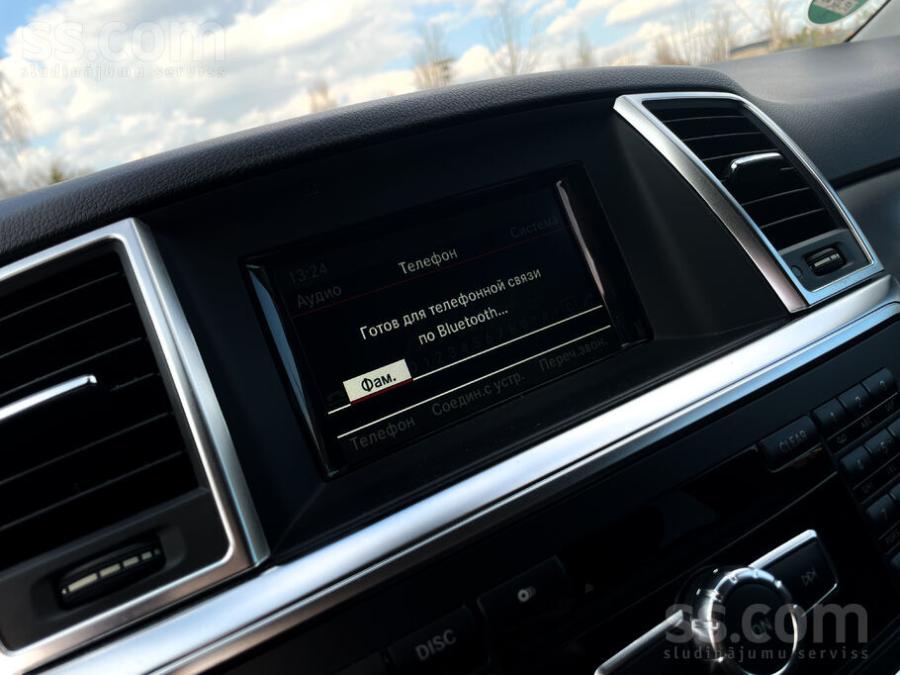 Grey Mercedes-Benz ML 250 2014 in Jelgava, with an engine capacity of 2.20 L and mileage of 178 thousand km for 17490 €, photo 12 on AUTOMOTO.COM.LV