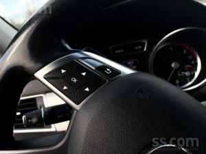 Grey Mercedes-Benz ML 250 2014 in Jelgava, with an engine capacity of 2.20 L and mileage of 178 thousand km for 17490 €, photo 16 on AUTOMOTO.COM.LV