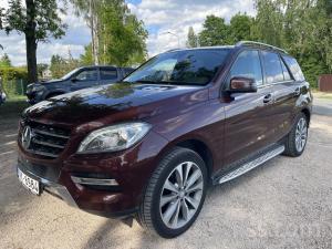 Sarkans Mercedes-Benz ML 250 2015 Rīga, ar dzinēja tilpumu 2.20 L un nobraukumu 292 tūkst. km par 15490 €, foto 1 vietnē AUTOMOTO.COM.LV