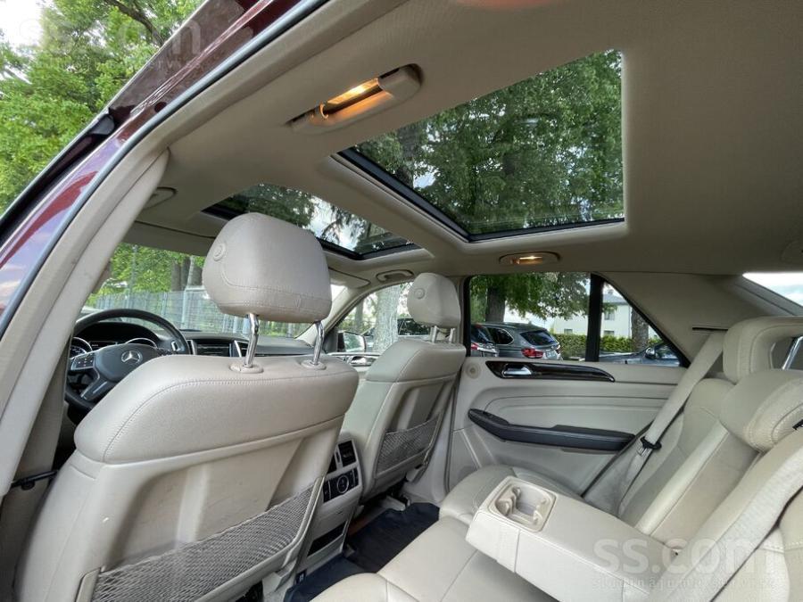Sarkans Mercedes-Benz ML 250 2015 Rīga, ar dzinēja tilpumu 2.20 L un nobraukumu 292 tūkst. km par 15490 €, foto 16 vietnē AUTOMOTO.COM.LV