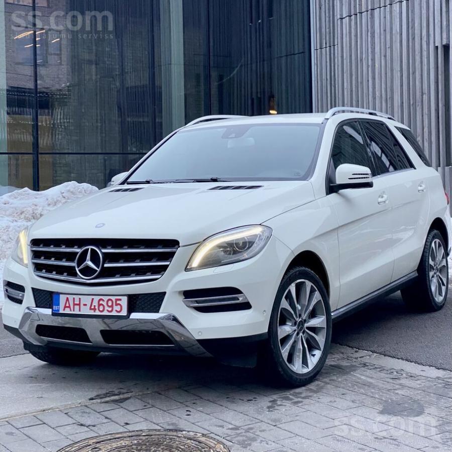 Balts Mercedes-Benz ML 250 2013 Jelgava, ar dzinēja tilpumu 2.10 L un nobraukumu 339 tūkst. km par 10200 €, foto 1 vietnē AUTOMOTO.COM.LV