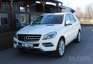 Balts Mercedes-Benz ML 250 2013 Rīga, ar dzinēja tilpumu 2.20 L un nobraukumu 0 tūkst. km par 11900 €, foto  vietnē AUTOMOTO.COM.LV