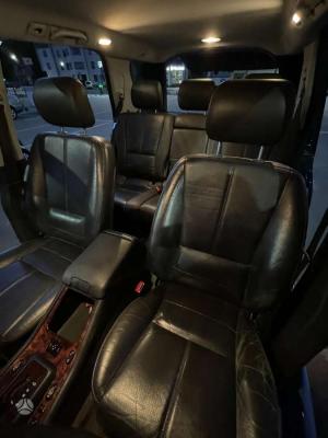 Melns Mercedes-Benz ML 270 2001 Kauņa, ar dzinēja tilpumu 2.69 L un nobraukumu 296 tūkst. km par 3800 €, foto 16 vietnē AUTOMOTO.COM.LV